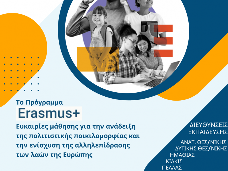 Διημερίδα ενημέρωσης για το πρόγραμμα ERASMUS+ στη Θεσσαλονίκη | Alfavita