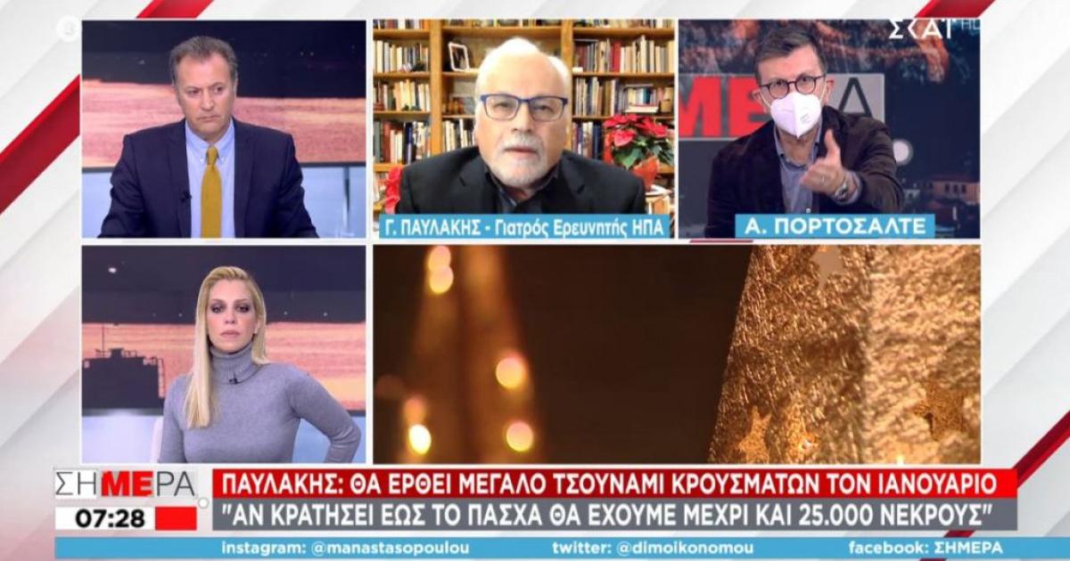 Μετάλλαξη Όμικρον - Παυλάκης: Να κλείσουν τώρα τα σχολεία | Alfavita