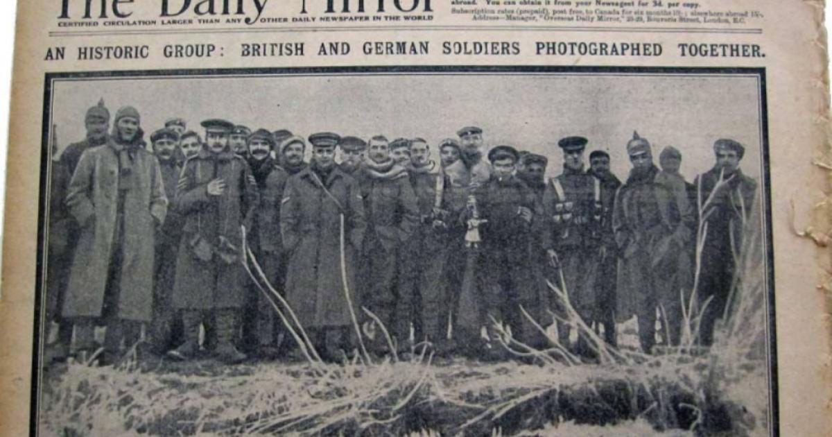 Η «ανταρσία της ανακωχής» τα Χριστούγεννα του 1914 | Alfavita