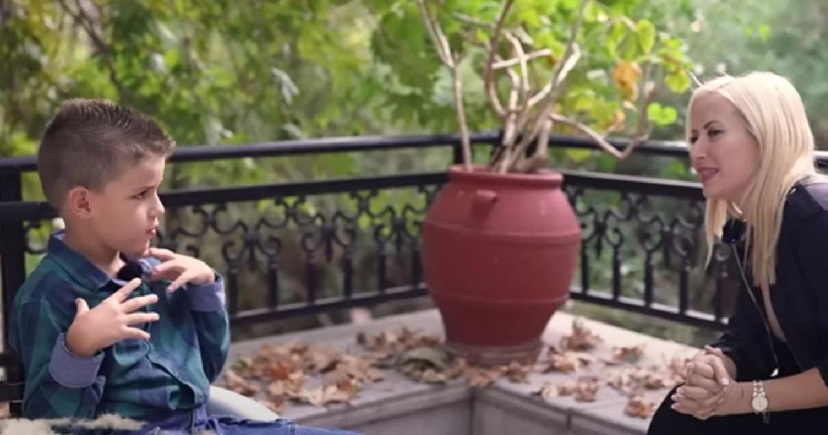 Συγκινεί ο μικρός Παναγιώτης: «Μην τα παρατάτε ποτέ, ό,τι κι αν γίνει ...