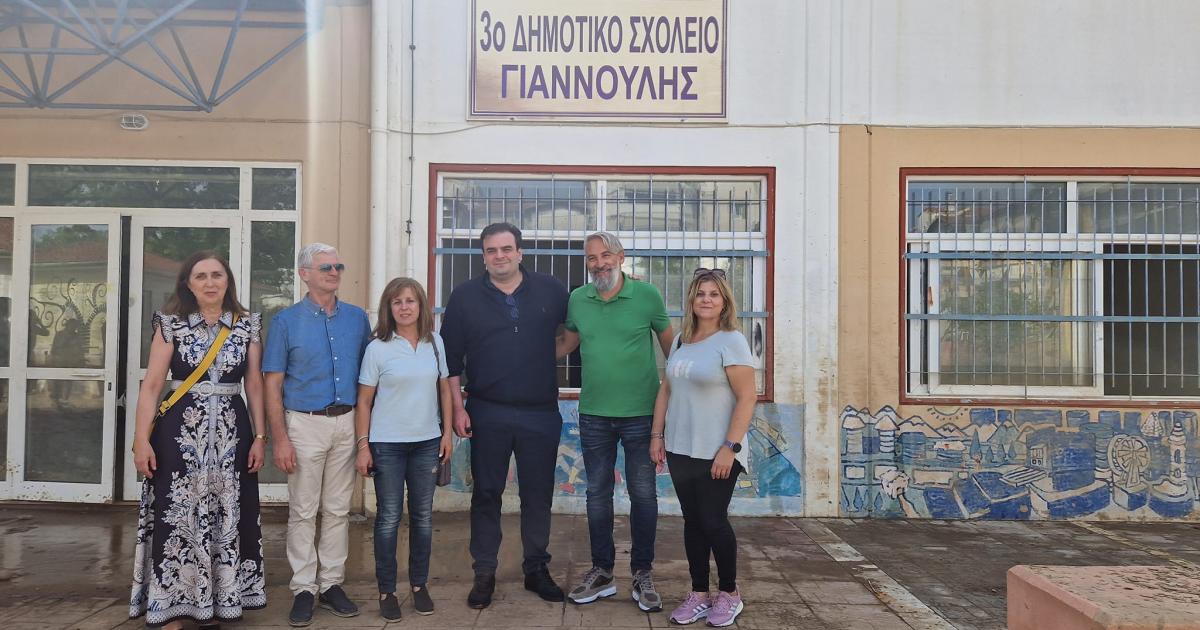 Κυριάκος Πιερρακάκης: Πρώτο κουδούνι για τα σχολεία της Θεσσαλίας ...