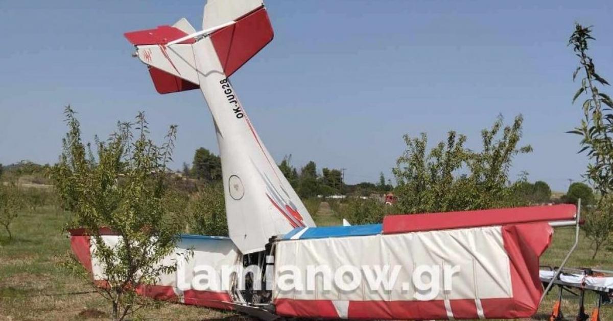Θήβα: 37 ετών ο χειριστής του αεροσκάφους - Οι πρώτες εικόνες από την ...
