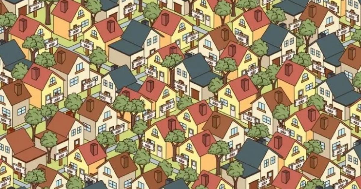 Σπαζοκεφαλιά: Αν βρείτε το σπίτι που πωλείται σε 15 δευτερόλεπτα είστε γεννημένοι ντετέκτιβ ...