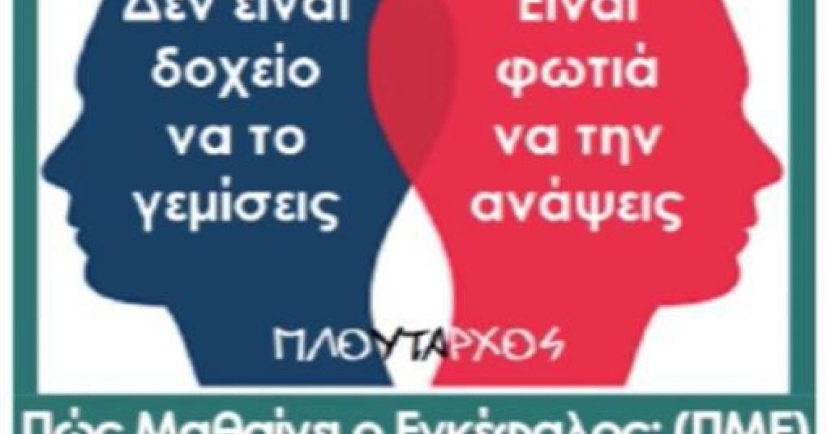 "Πώς Μαθαίνει ο Εγκέφαλος; Εγκέφαλος και Εκπαίδευση (ένα διαφωτιστικό ...