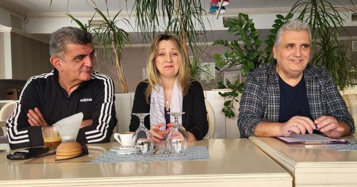 Συνέντευξη τύπου του ΣΕΠΕ Ημαθίας στα τοπικά ΜΜΕ για την απεργία της ...