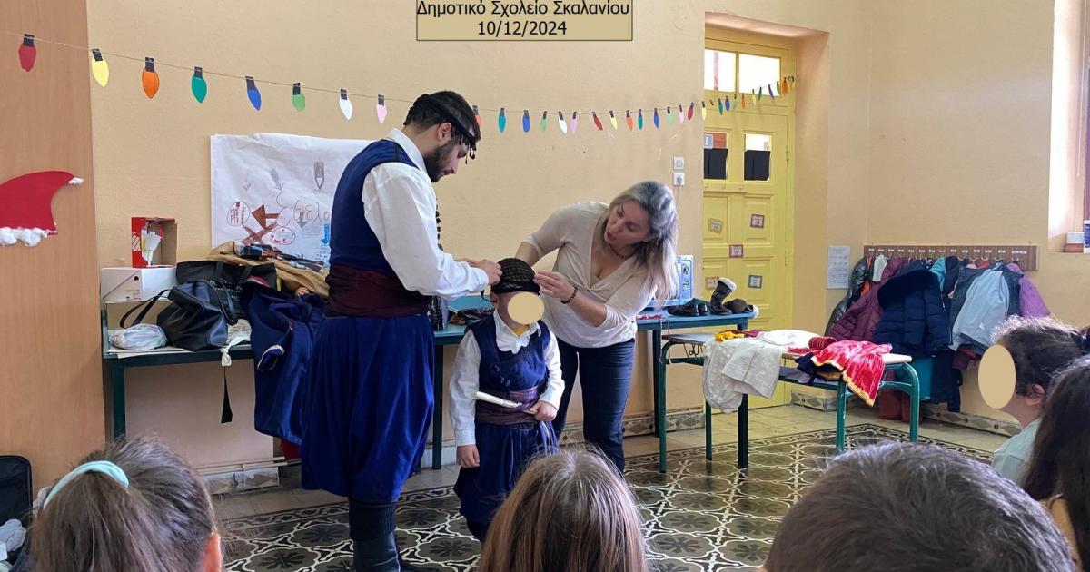 Παρέμβαση στα σχολεία του Ηρακλείου με θέμα «Η Κρητική Φορεσιά, νήμα ...