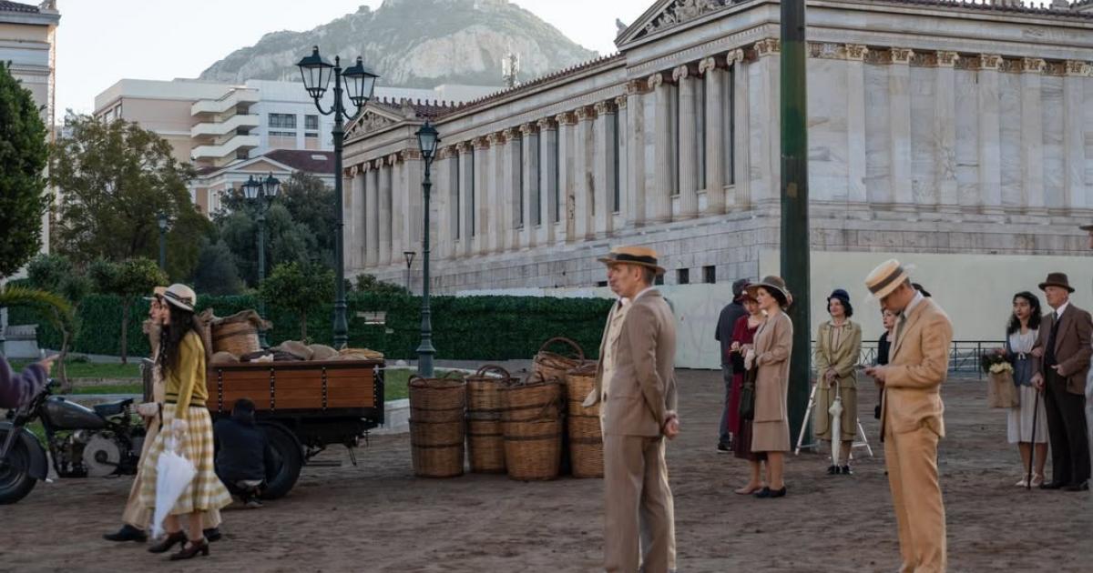 ΕΚΠΑ: Μεταμορφώθηκε σε σκηνικό διεθνούς παραγωγής – Εικόνες από τα γυρίσματα | Alfavita