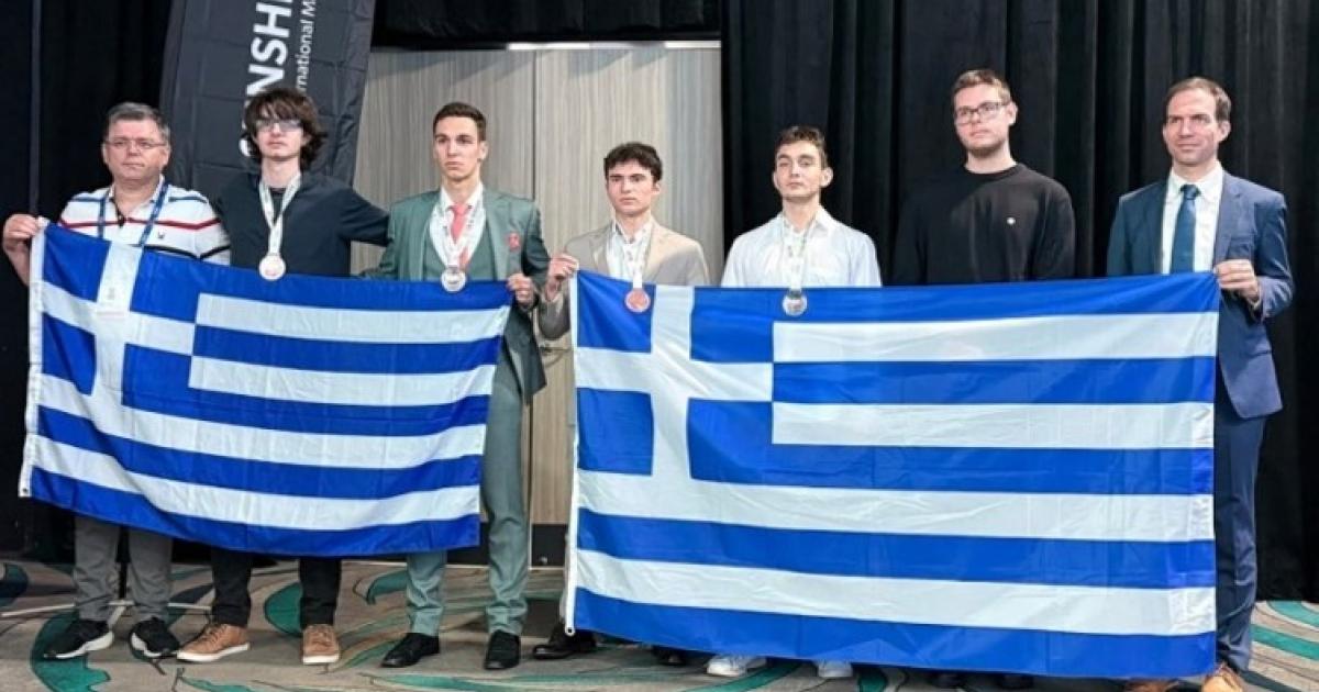 Νέα μεγάλη επιτυχία των Ελλήνων μαθητών- Πέντε μετάλλια στην 66η Διεθνή ...