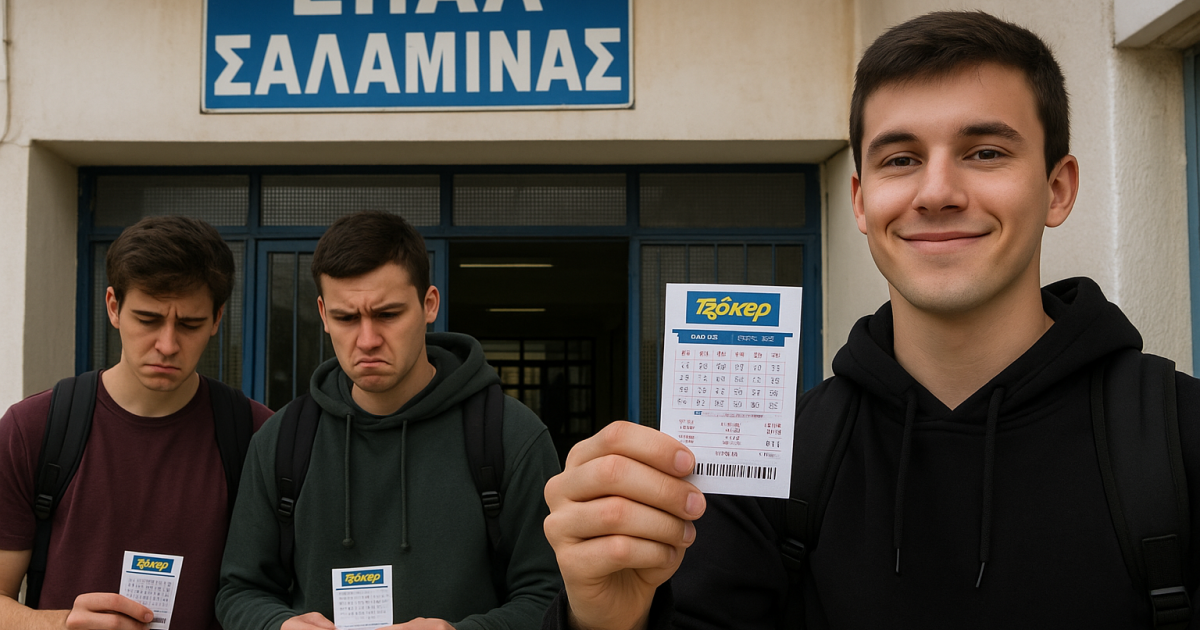 Πάμε στοίχημα... για μια θέση στην Α’ Λυκείου;: Στο ΕΠΑΛ Σαλαμίνας οι ...