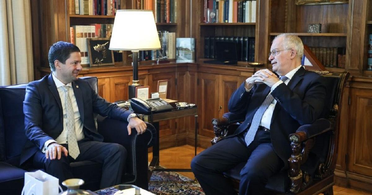 Συνάντηση του Προέδρου της Δημοκρατίας Κωνσταντίνου Τασούλα με τον ...