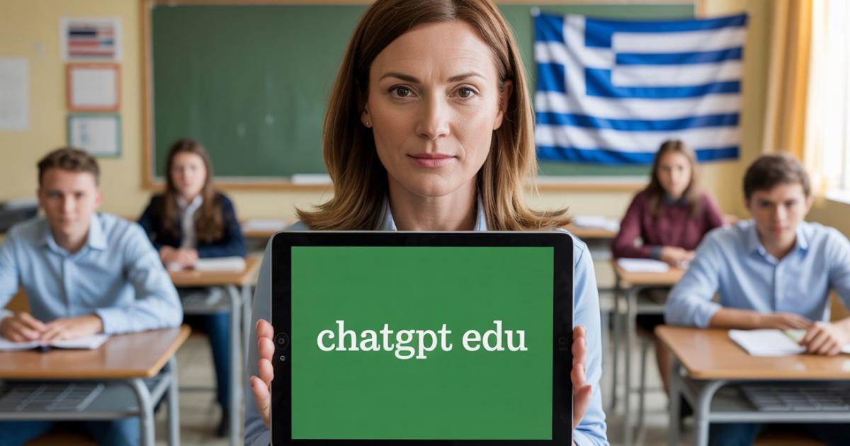 Με νόμο και ΦΕΚ το ChatGPT στα σχολεία: Άνοιξε το 1ο Πανεπιστημιακό ...