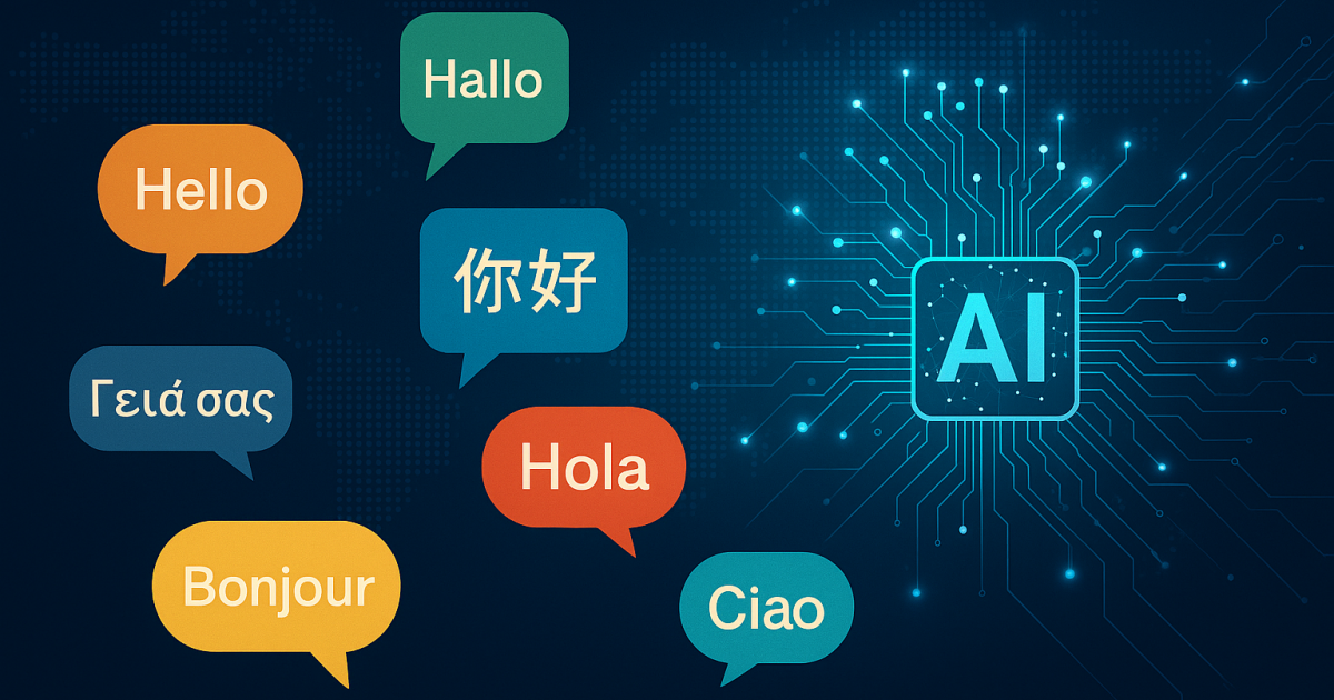 Η εποχή της πολυγλωσσίας: Πώς η Τεχνητή Νοημοσύνη ξαναγράφει τους ...