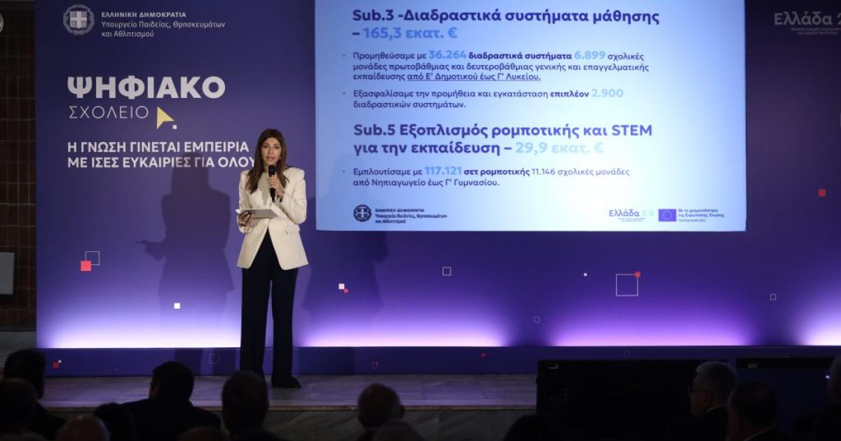 «AI in Schools»: Το στοίχημα της ψηφιακής μετάβασης – Τι φέρνει το νέο ...