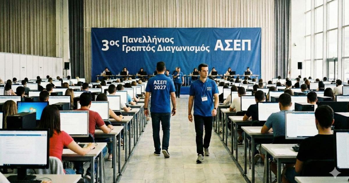 Ανακοινώθηκε επίσημα ο 3ος Πανελλήνιος Διαγωνισμός ΑΣΕΠ με νέα ύλη ...