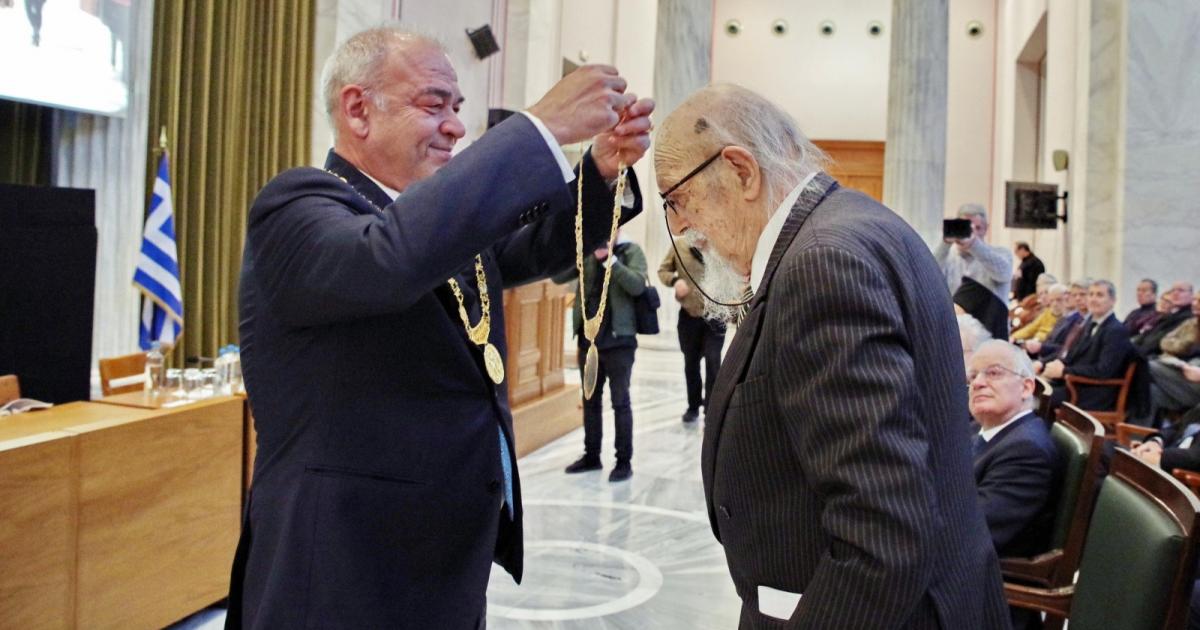 Το ΕΜΠ τιμά τον «σύγχρονο homo universalis» Θεοδόση Τάσιο | Alfavita