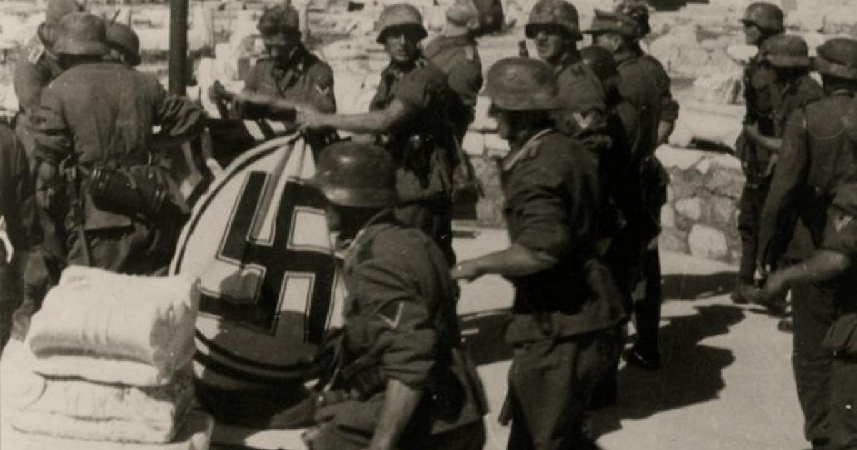 27 Απριλίου 1941: Οι Γερμανοί μπαίνουν στην Αθήνα - Η προπαγάνδα της ...
