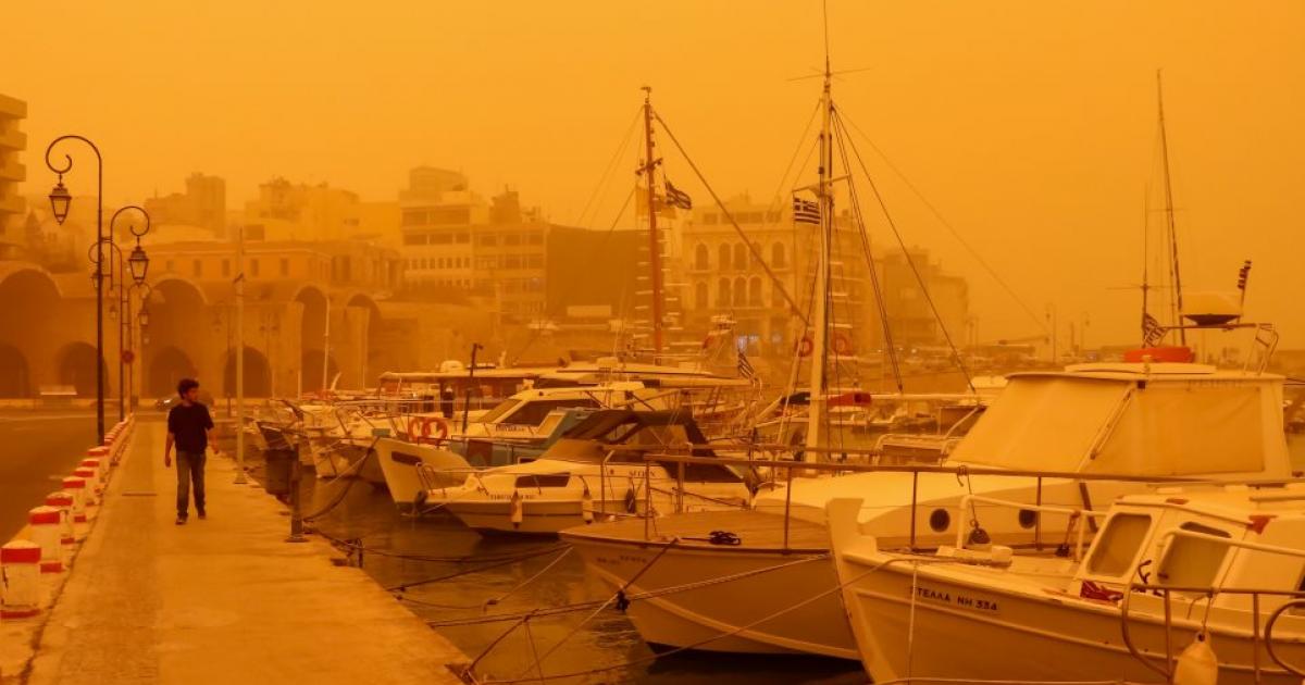 Ξανάρχεται η αφρικανική σκόνη με... λασποβροχές (Χάρτες-Βίντεο) | Alfavita