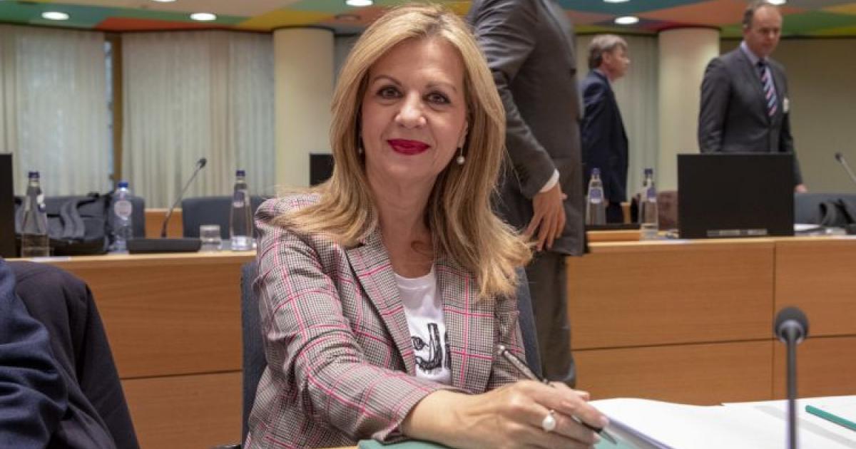 Η Υφυπουργός Παιδείας Μερόπη Τζούφη στο Συμβούλιο Υπουργών της Ε.E | Alfavita