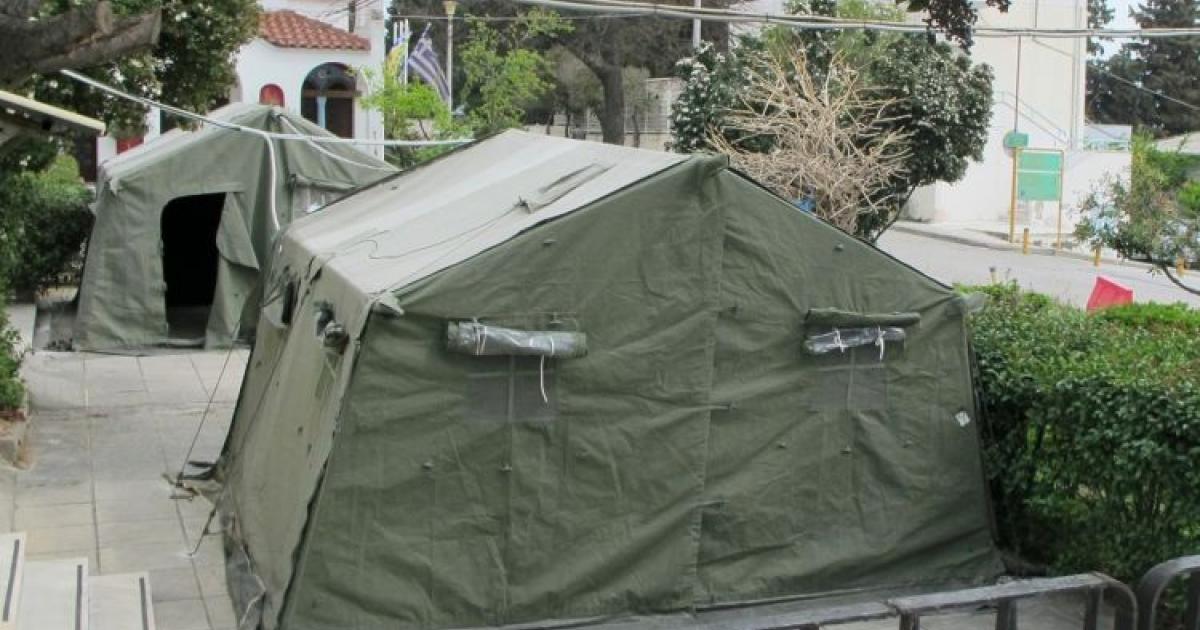 Θεσσαλονίκη: Σε στρατιωτικές σκηνές οι εμπύρετοι | Alfavita
