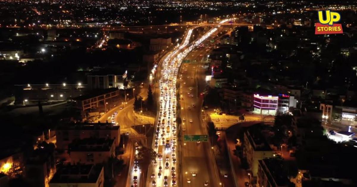 Viral video: Η κίνηση στους δρόμους της Αθήνας πριν και μετά το lockdown | Alfavita