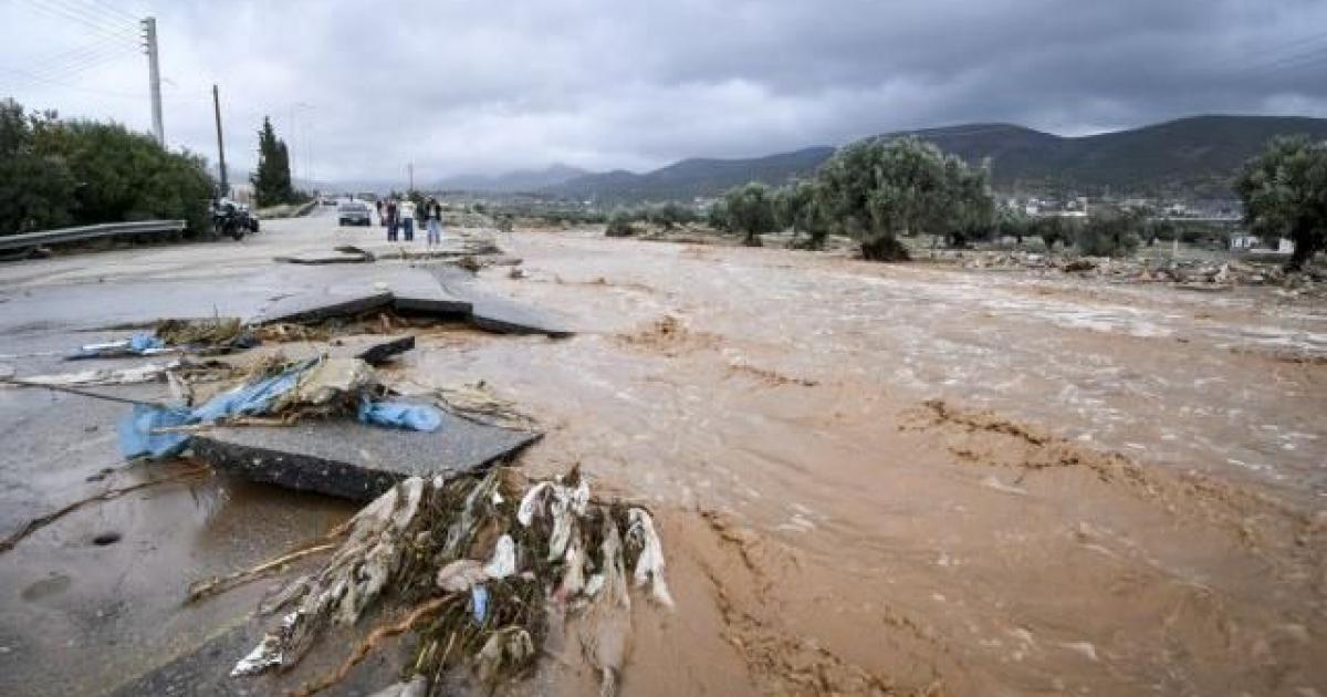 Χάρτης με τα ρέματα που μπαζώθηκαν και οδήγησαν στην καταστροφή της ...