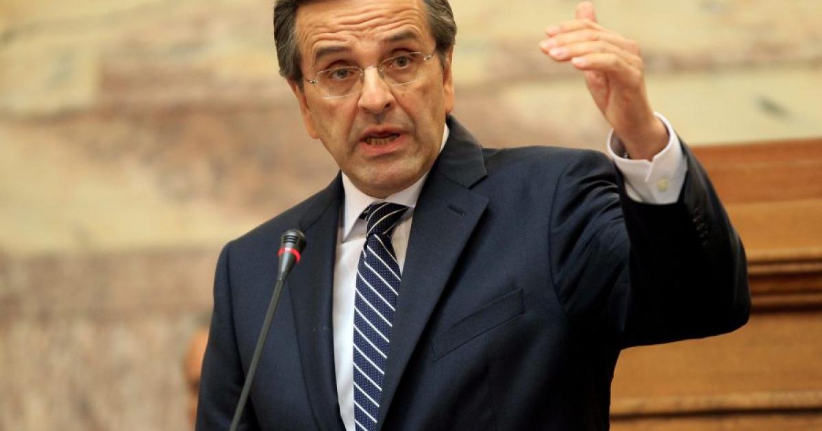 Διάγγελμα Σαμαρά: Εκλέγουμε τον Δήμα, και συζητάμε για εκλογές στο ...